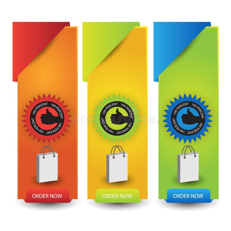 Empty Web Banners,labels,header or Tags for Your Advertisement Stock ...