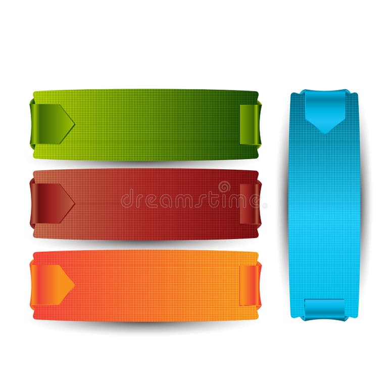 Empty Web Banners,labels,header or Tags for Your Advertisement Stock ...