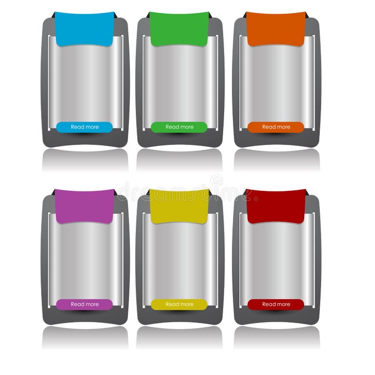 Empty Web Banners,labels,header or Tags for Your Advertisement Stock ...