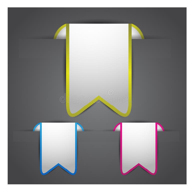 Empty Web Banners,labels,header or Tags for Your Advertisement Stock ...