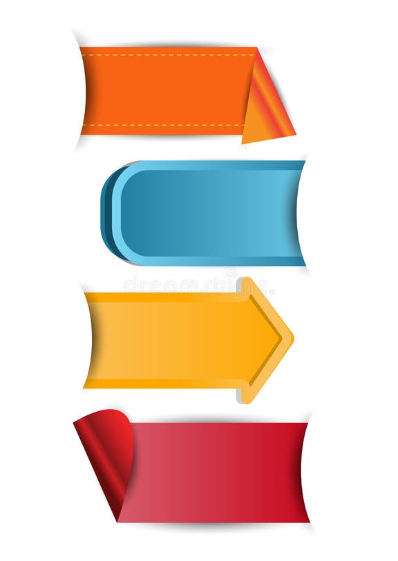 Empty Web Banners,labels or Tags for Your Advertisement Stock Vector ...