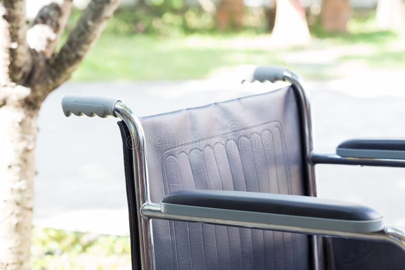 Empty wheelchair stock photo. Image of mobility, elderly - 49004376