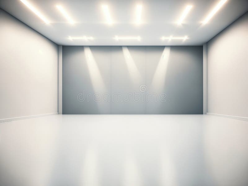 White Big Open Industrial Hall 3d Stock Illustrations – 272 White Big ...