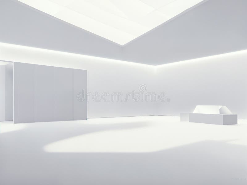 White Big Open Industrial Hall 3d Stock Illustrations – 273 White Big ...
