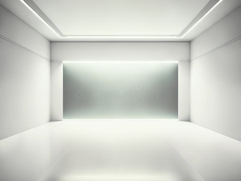 White Big Open Industrial Hall 3d Stock Illustrations – 272 White Big ...