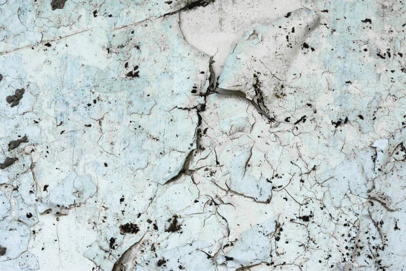 Cracked Flaking White Paint, Background Texture. Old Grunge Textures ...