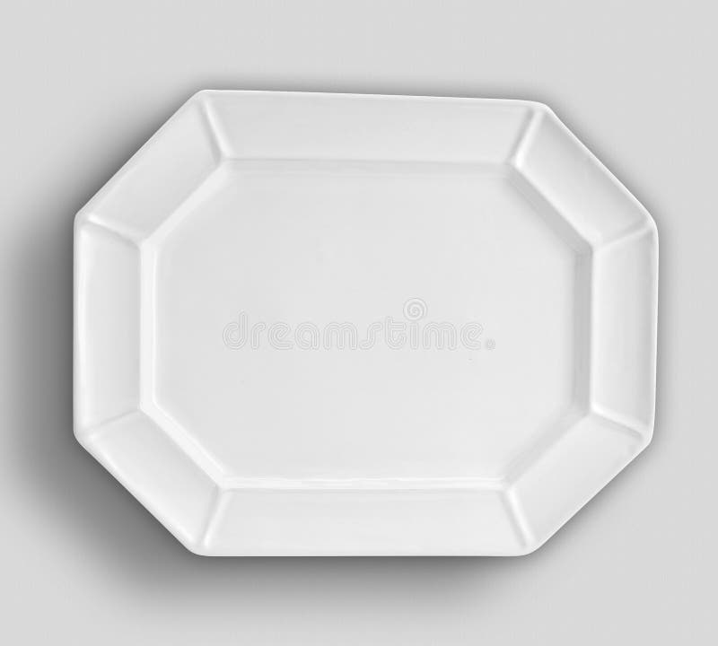 Empty White Dish Plate Background - Empty Porcelain White Dish of ...