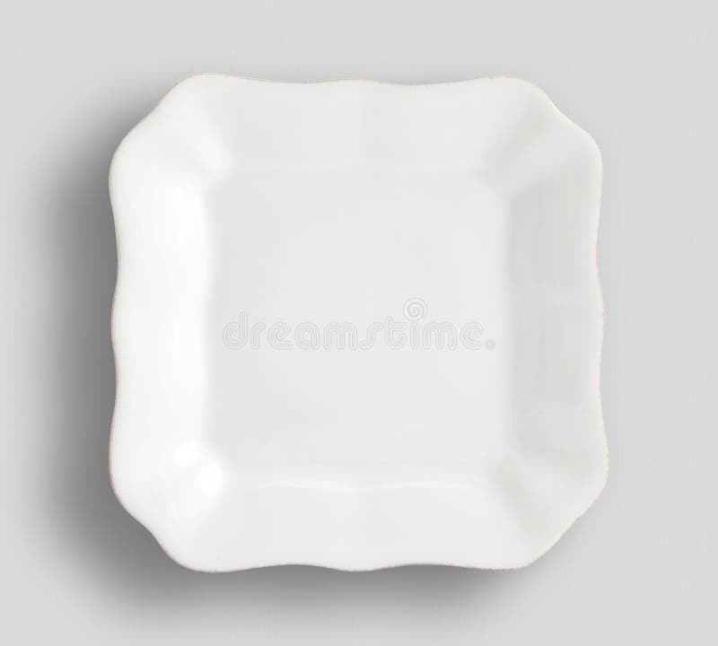 Empty White Dish Plate Background - Empty Porcelain White Dish of ...