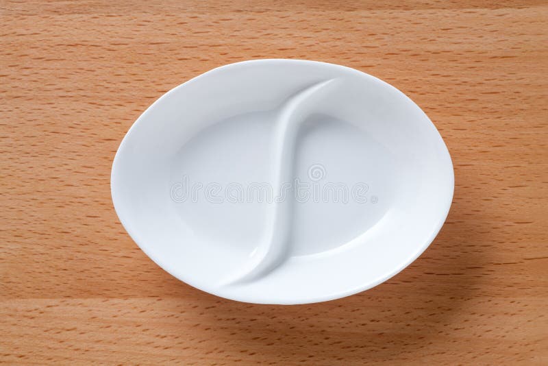 Empty White Porcelain Plate Stock Image - Image of flatware, clean ...