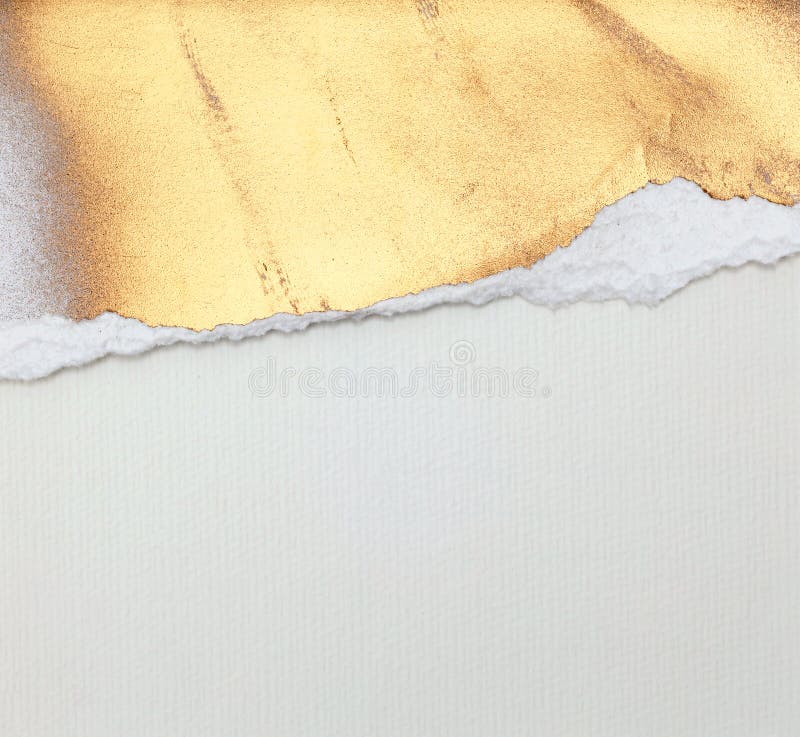 Empty White and Gold Blank Texture Canvas Paper Card,copy Space for ...