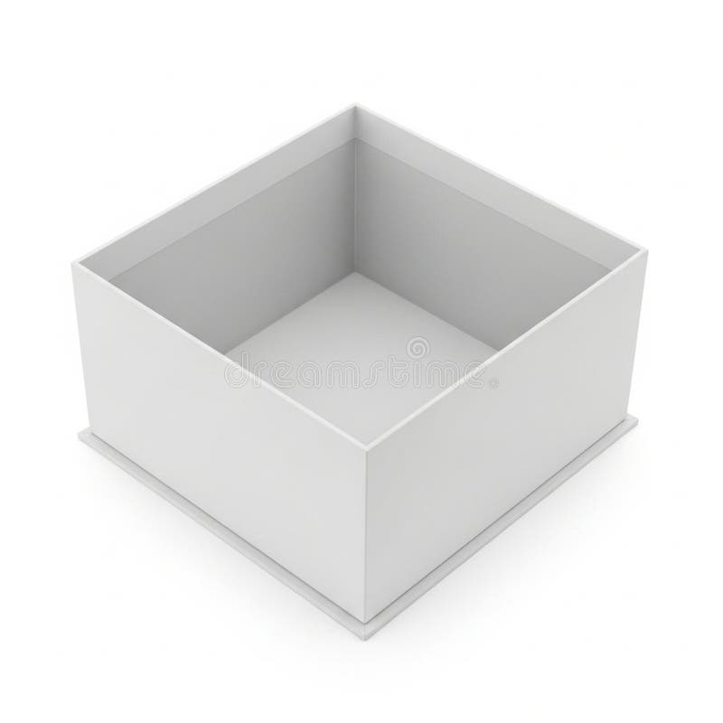 Simple Square Cardboard Box Stock Illustrations – 3,857 Simple Square ...