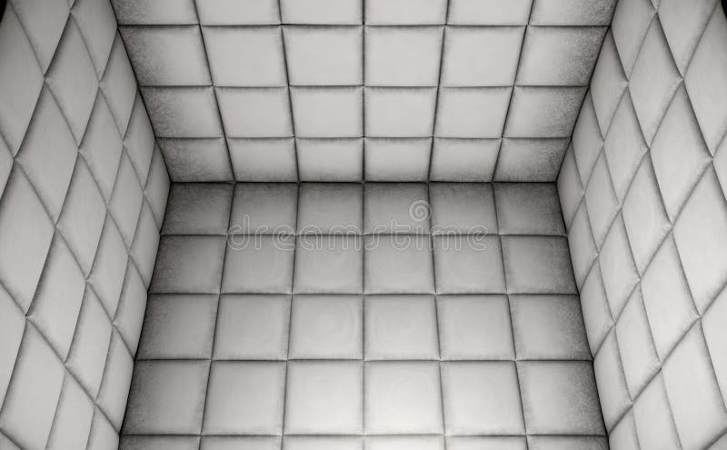 Empty Padded Cell stock illustration. Illustration of insanity - 124476449