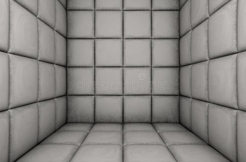 Empty Padded Cell stock illustration. Illustration of insanity - 124476449