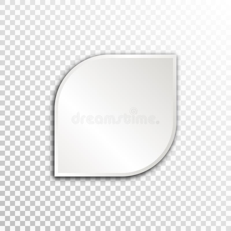 Empty White Paper Plate Base Text Simple Form Card Transparent ...