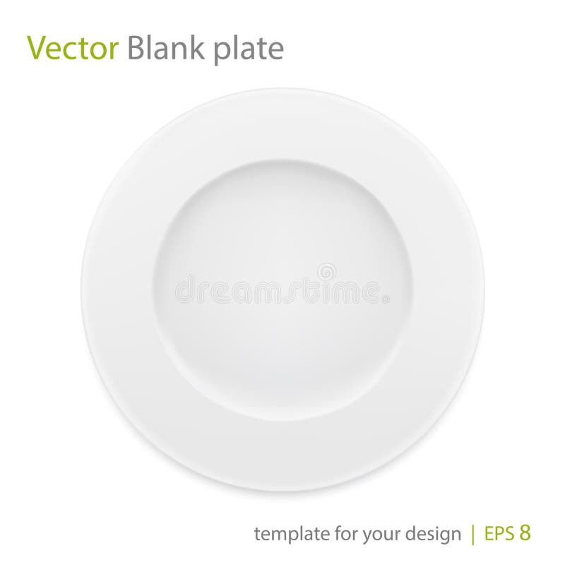 Empty Plate Path Stock Illustrations – 810 Empty Plate Path Stock ...