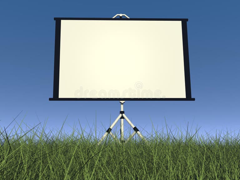Projector White Screen Stock Illustrations – 7,892 Projector White ...