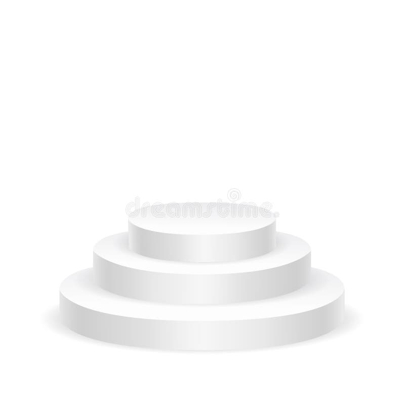 Empty white round podium stock vector. Illustration of plinth - 63632646 Empty white round podium stock vector. Illustration of plinth - 63632646