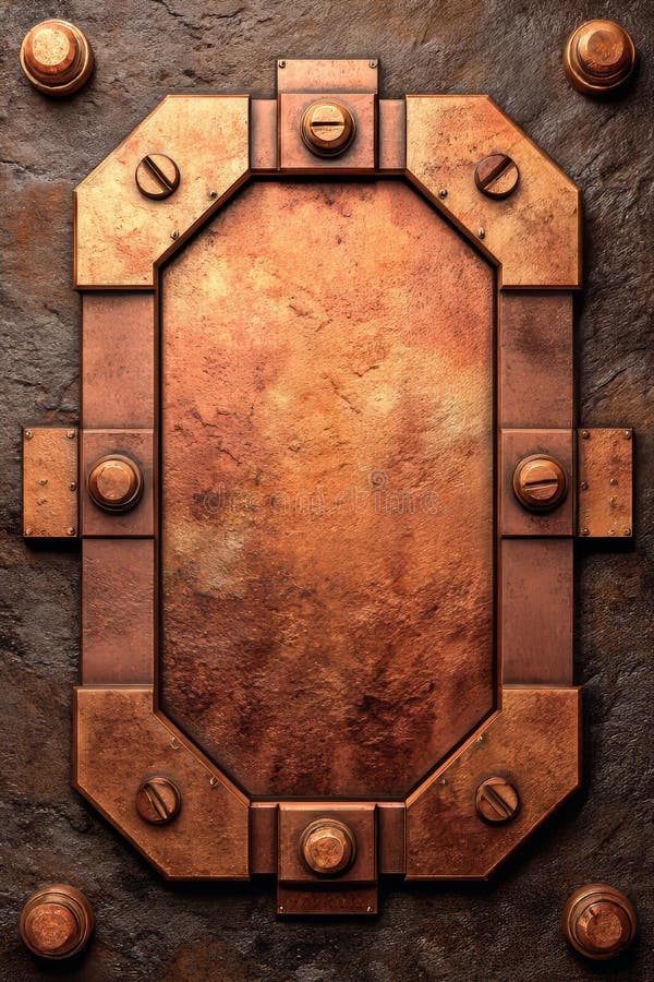 Empty White Space is Bordered by a Decorative Frame that Consists of ...