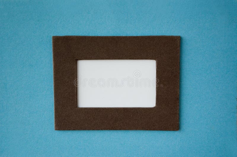 Askew Picture Frame on Wall Stock Image - Image of artistic, blank: 3146943