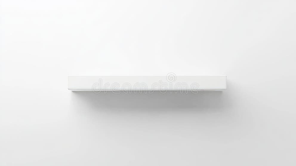 An Empty White Square Table is Depicted in a Studio Setting As a ...