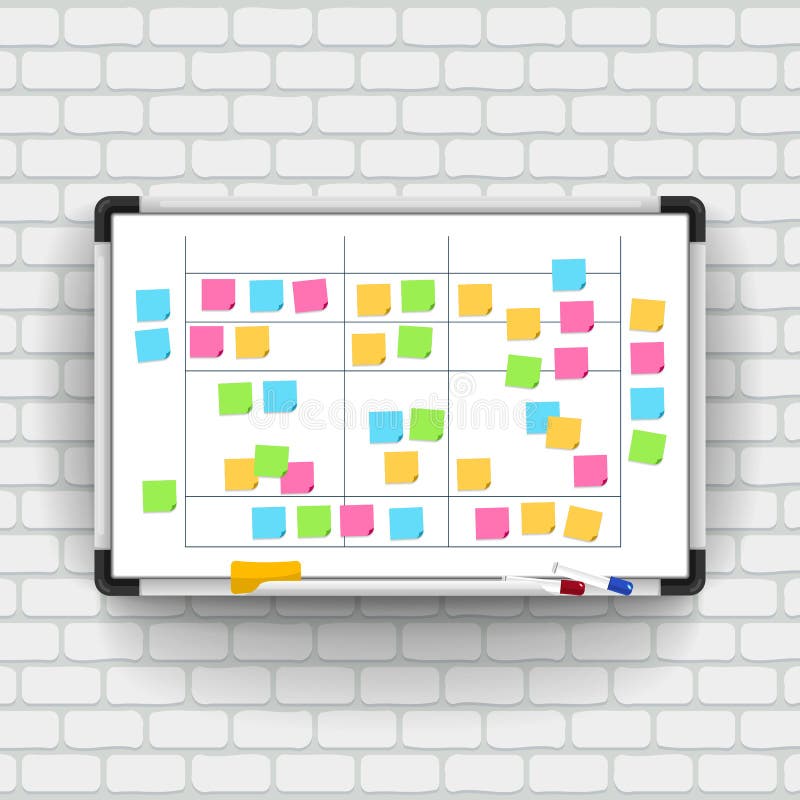 Empty Plan Whiteboard Stock Illustrations – 344 Empty Plan Whiteboard ...