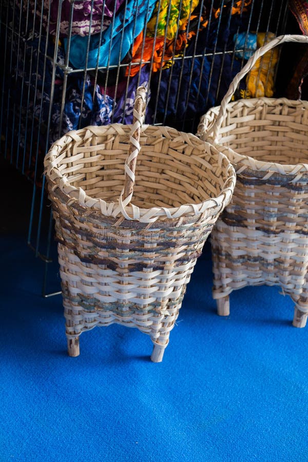 Empty Wicker Baskets for Sale Stock Image - Image of baskets, willow ...
