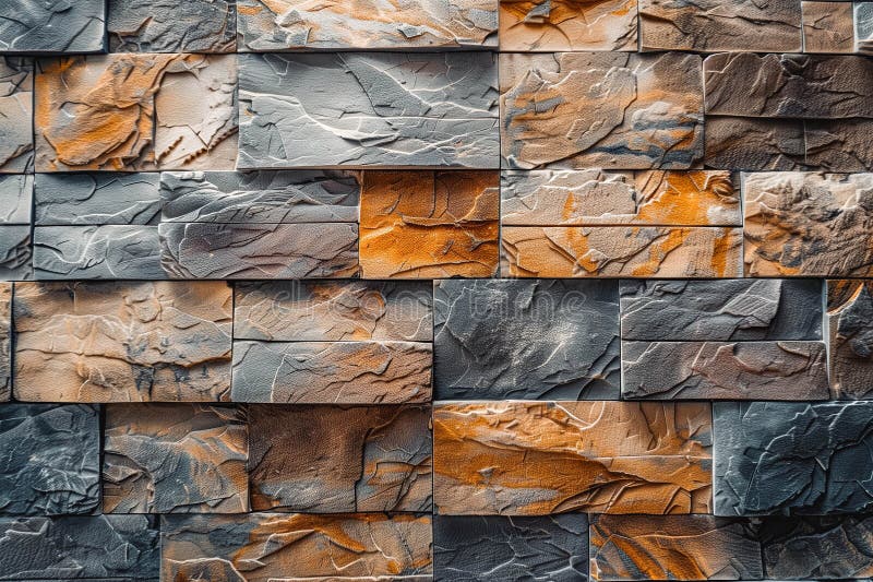 Empty Wild Stone Cladding Wall Background, Rustic Interior Design Stock ...
