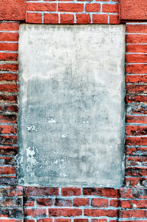 Empty window stock image. Image of floor, retro, cracked - 25914401