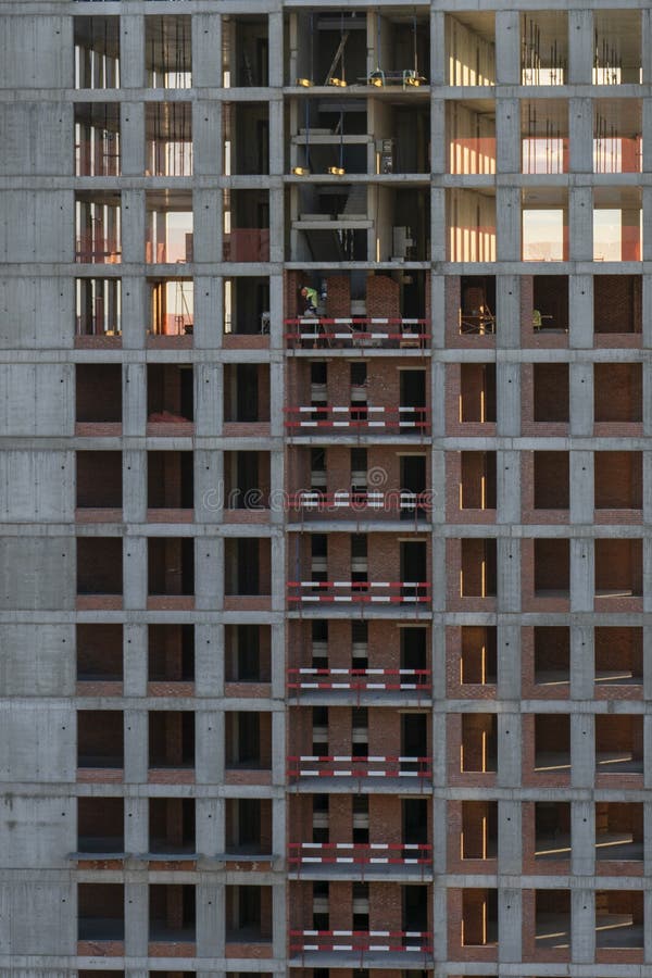 Empty Windows of a Building Stock Image - Image of empty, house: 197623317