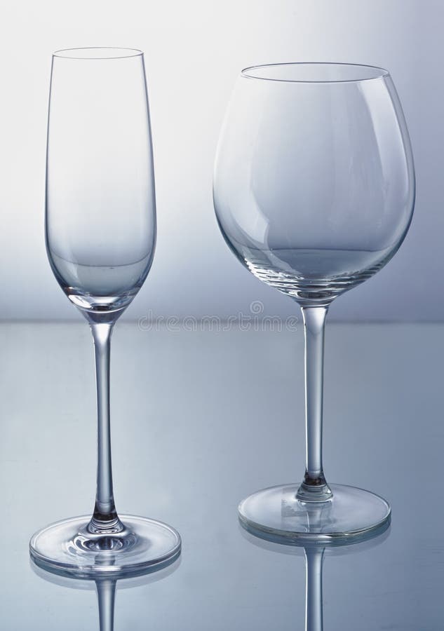 Empty wine glass stock photo. Image of reflexion, sparkling - 24339278