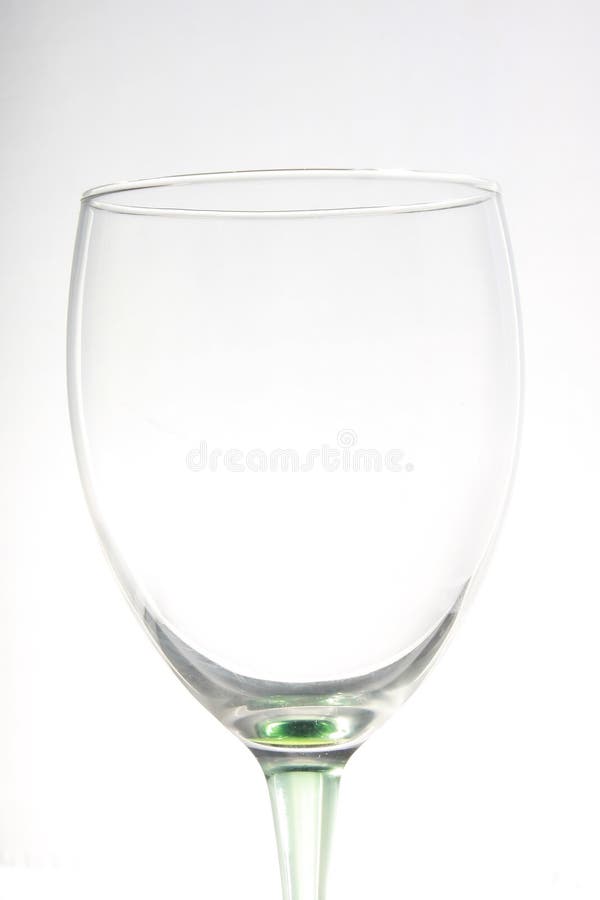 Empty Wine Glass stock photo. Image of lamp, lightbulb - 7606572