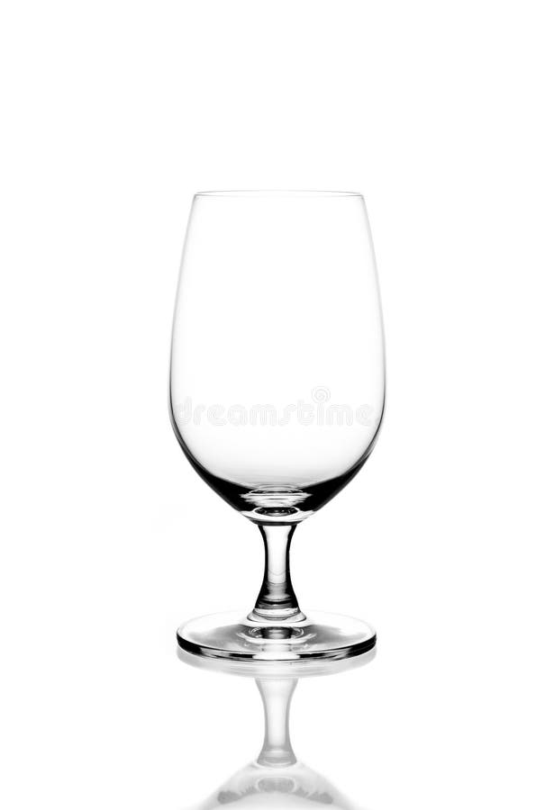 Empty Wine Glass stock photo. Image of empty, vertical - 19358008
