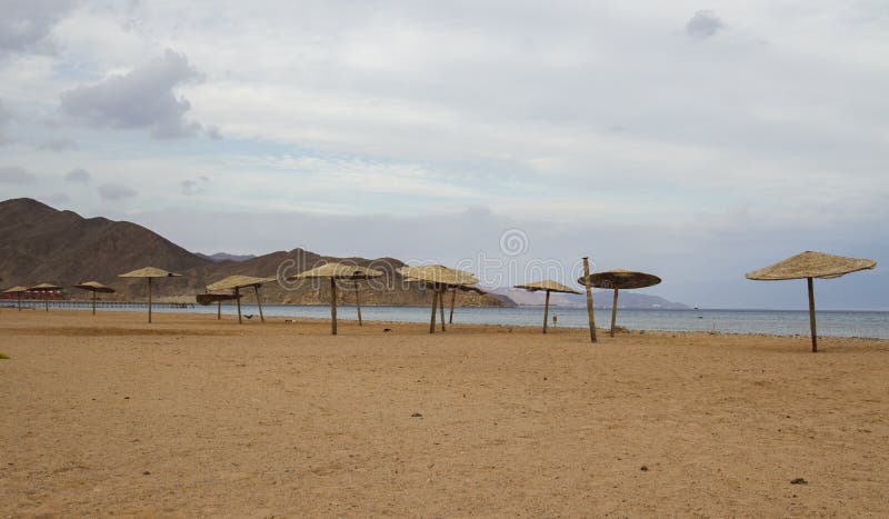 Beach in Taba stock photo. Image of egypt, pebbles, wave - 118311056