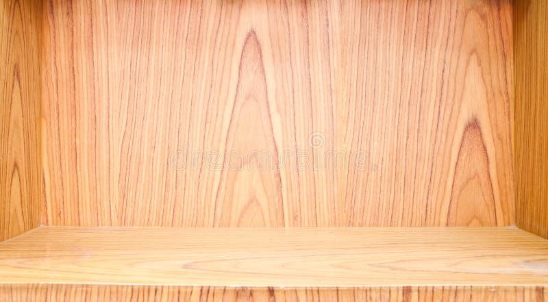 Empty wood shelf stock image. Image of business, panel - 19638297