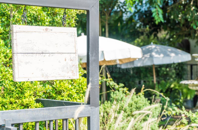 Empty wood sign hanging stock image. Image of barn, copy - 113697893