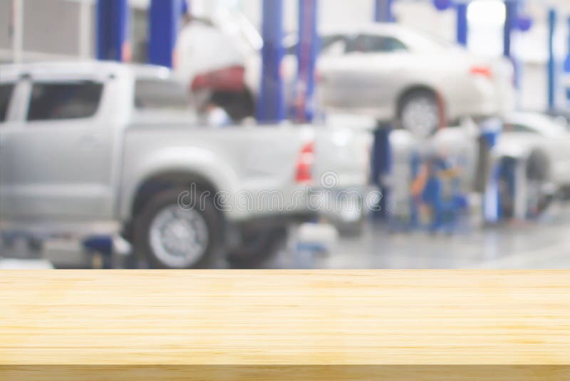 Empty Car Repair Garage Background Stock Illustrations – 344 Empty Car ...