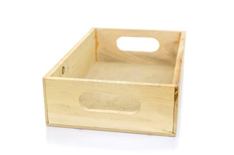 Empty wooden crate stock photo. Image of pallet, plank - 45916004