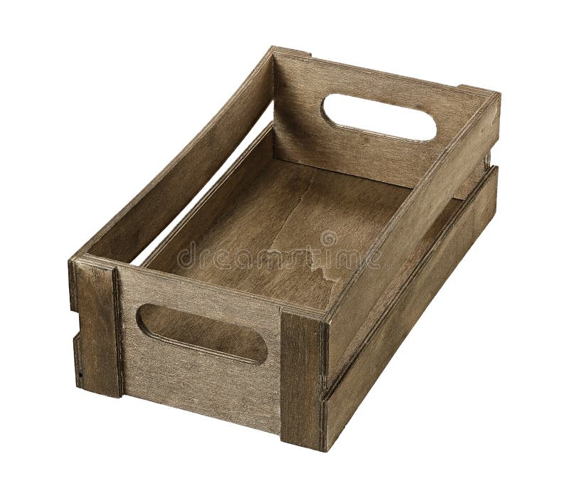 Wooden crate stock image. Image of container, package - 168815411