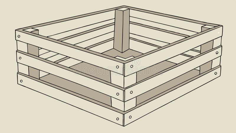 Crate Line Drawing Stock Illustrations – 961 Crate Line Drawing Stock ...