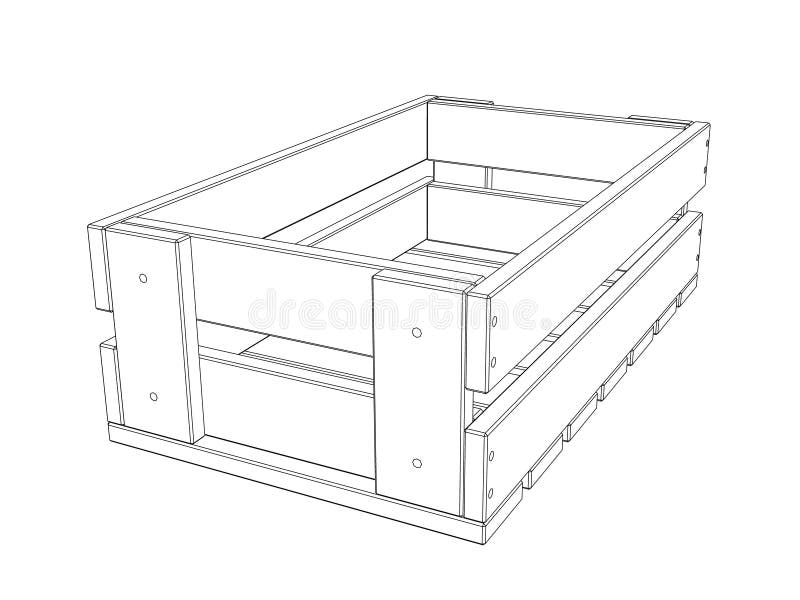 Wooden Crate Stock Illustrations – 6,177 Wooden Crate Stock ...