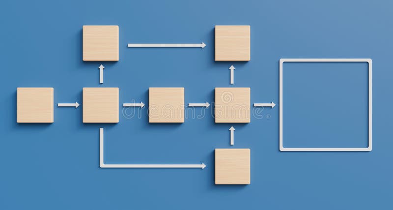 Arrows Empty Chart Blue Background Stock Illustrations – 162 Arrows ...
