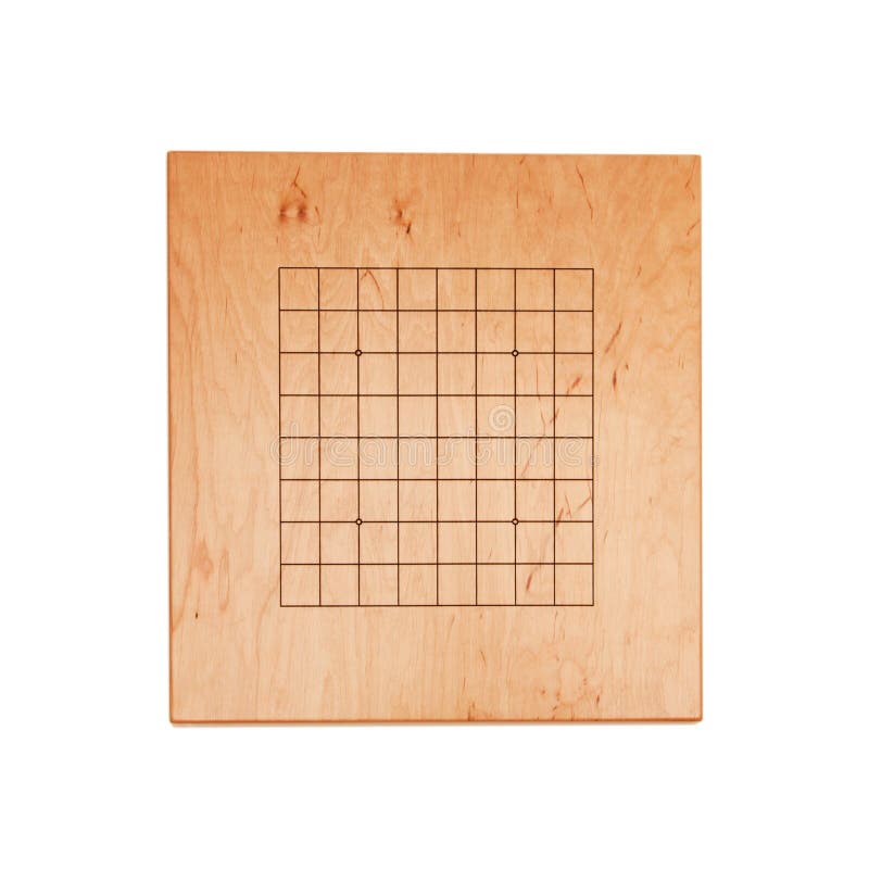 Desk for board game Go stock photo. Image of isolated - 111876902