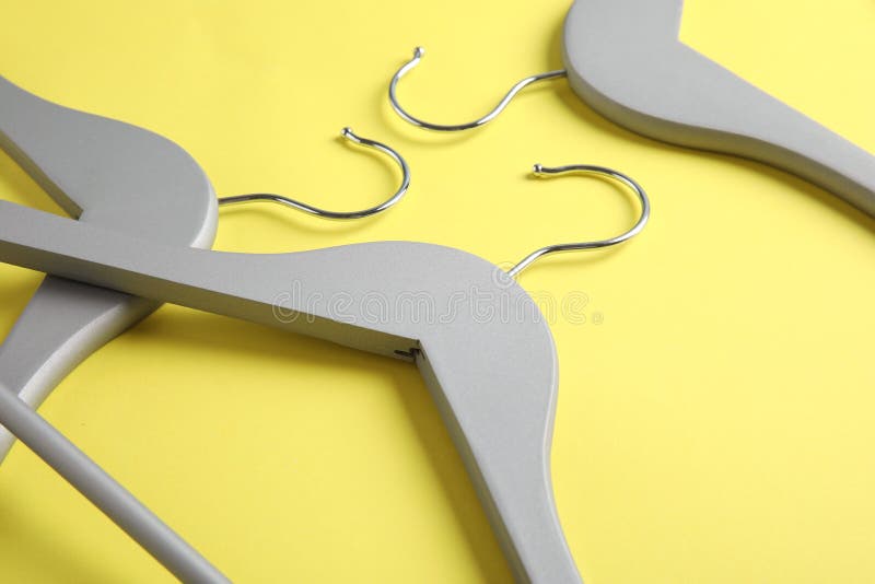 Hangers with Color Coded Size Tags in Ascending Order from Smallest To ...