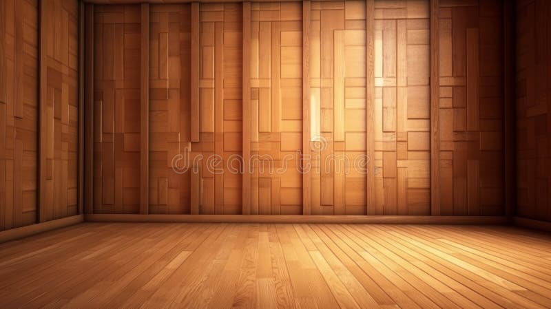 Empty Room Wallpaper Cartoon Style Stock Illustrations – 425 Empty Room ...