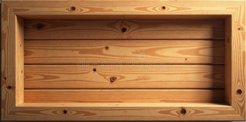 Wooden Rectangular Signboard on a Pole at the Oat Field Stock Vector ...