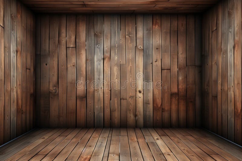Empty Wooden Room a Blank Canvas for Creative Design Ideas Stock ... Empty Wooden Room a Blank Canvas for Creative Design Ideas Stock ...