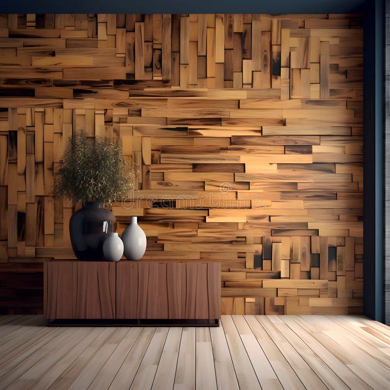 Empty Wooden Room Texture, Table Stock Illustration - Illustration of ...