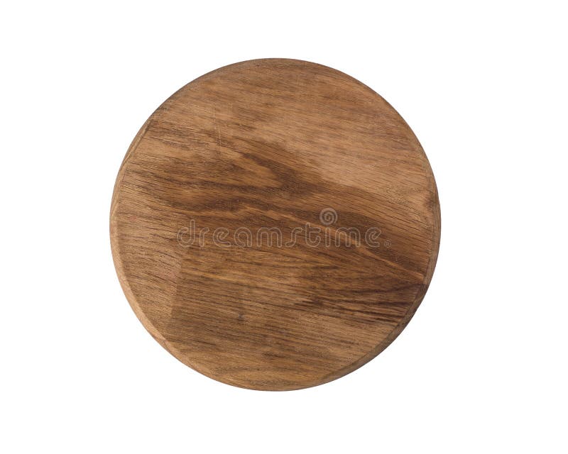 Wooden Round Target and Wooden Cubes with Figure Icon are Connected ...