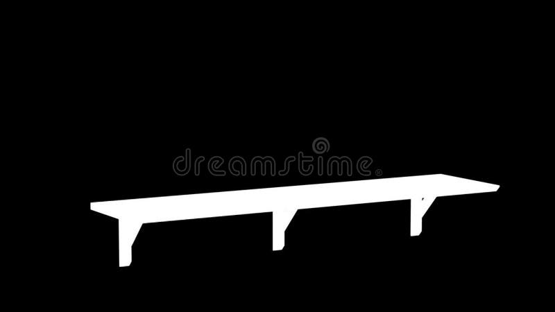Empty wooden shelf stock video. Video of grey, bracket - 271428491 Empty wooden shelf stock video. Video of grey, bracket - 271428491
