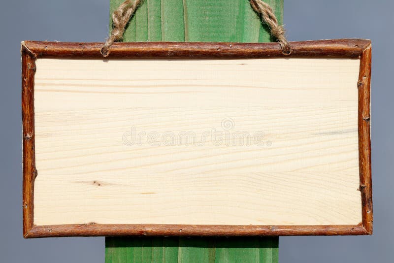Empty wooden sign stock image. Image of abstract, detail - 65066575